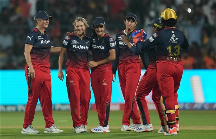 WPL 2024 RCB vs GG: ಗುಜರಾತ್ ಜೈಂಟ್ಸ್‌ ವಿರುದ್ಧ ಭರ್ಜರಿ ಗೆಲುವು ಸಾಧಿಸಿದ ಆರ್ ...