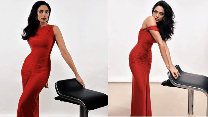 Sobhita Dulipala:రెడ్‌ బాడీకాన్ డ్రెస్‌లో హాట్‌గా నాగచైతన్య భామ ...