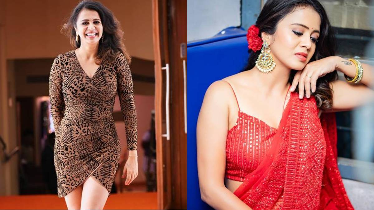 ரயில் பெட்டியில் படு ஜோராக போஸ் கொடுத்த தொகுப்பாளினி.. ஹீரோயின்களை ஓரம் ...