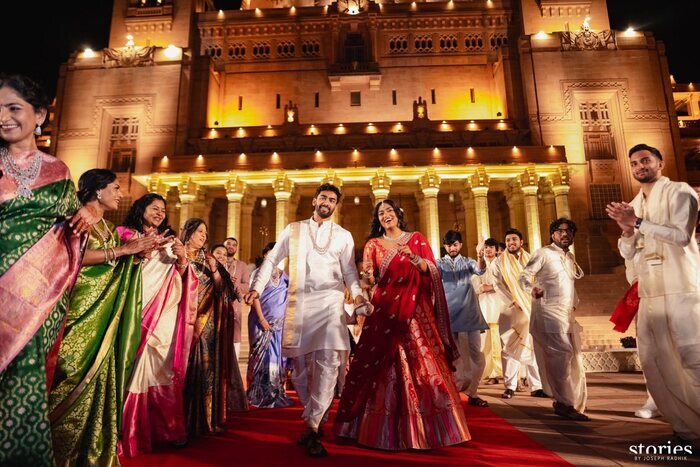 హిందూ సంప్రదాయంలో రాజారెడ్డి - ప్రియా వివాహం.. సంబరాల్లో వైఎస్ షర్మిల ...