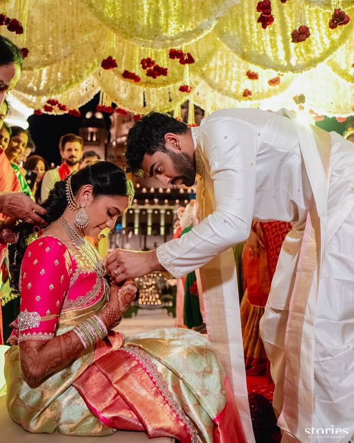 హిందూ సంప్రదాయంలో రాజారెడ్డి - ప్రియా వివాహం.. సంబరాల్లో వైఎస్ షర్మిల ...