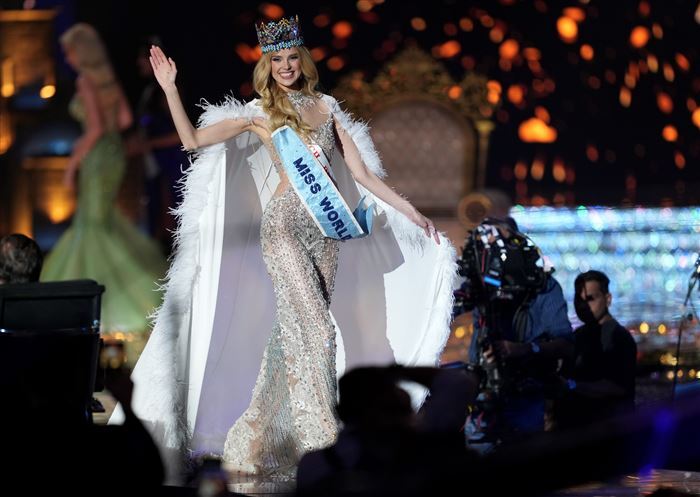 Krystyna Pyszkova Of Czech Republic Crowned As Miss World 2024 - Oneindia