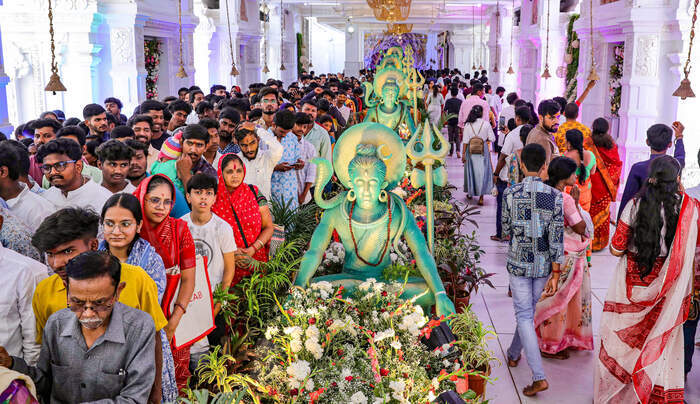 Maha Shivratri 2024: శివనామస్మరణతో మార్మోగిన శైవ క్షేత్రాలు | Maha ...
