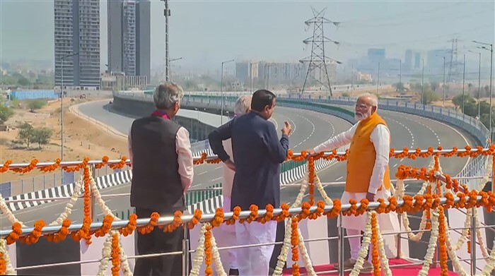 PM Modi Inaugurates 29-Km-Long Dwarka Expressway, Joined by Haryana CM ...