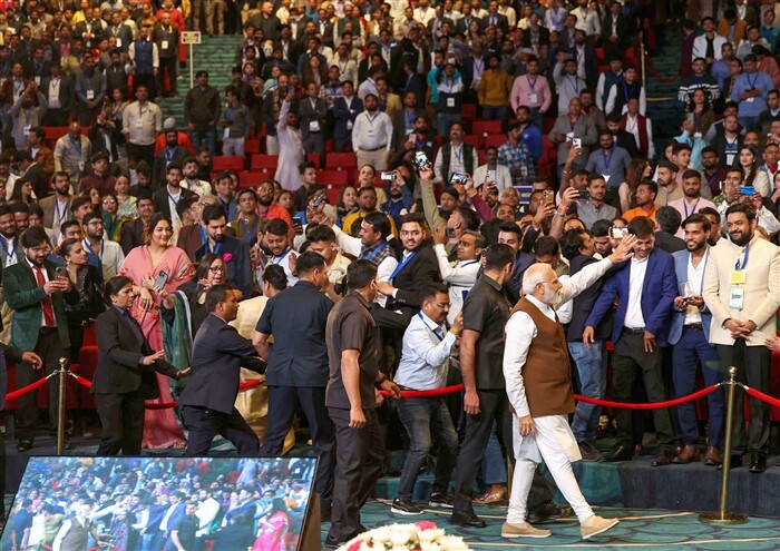 PM Modi Presents National Creators Awards At Bharat Mandapam In Delhi ...