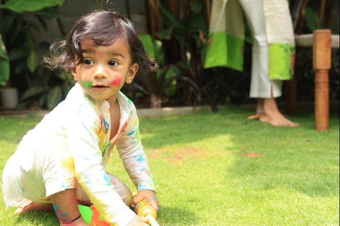 Viral: సీఎం రేవంత్ రెడ్డి హోలీ వేడుకల్లో స్పెషల్ గెస్ట్..సో క్యూట్ ...