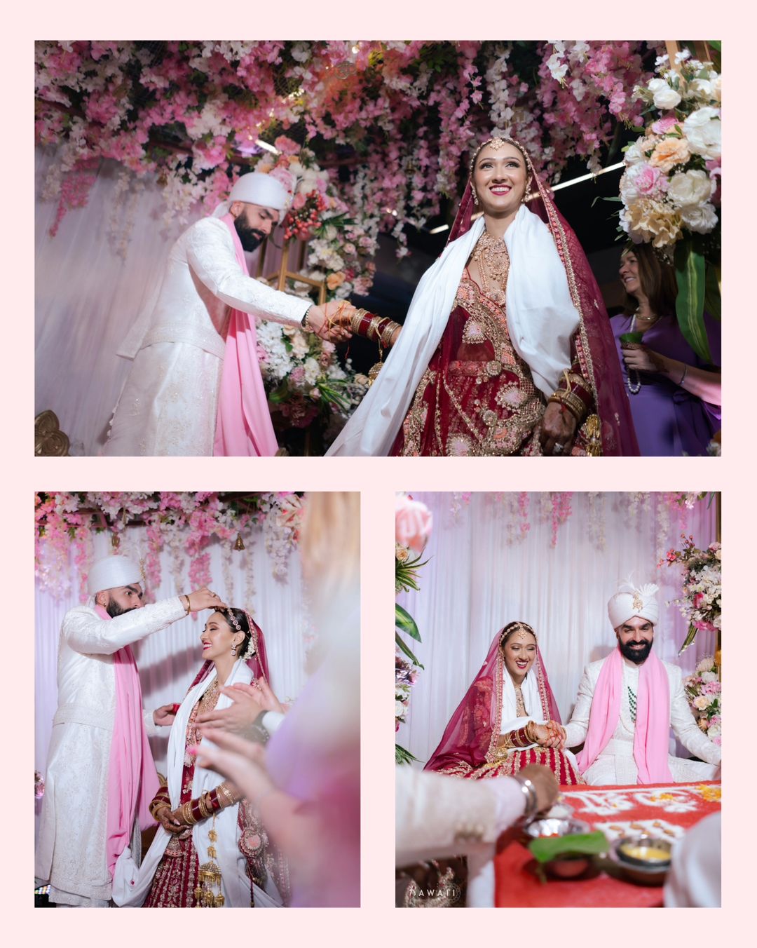 क्रिसैन बैरेटो ने रचाई शादी, सुर्ख लाल जोड़े में बला की खूबसूरत लगीं ...