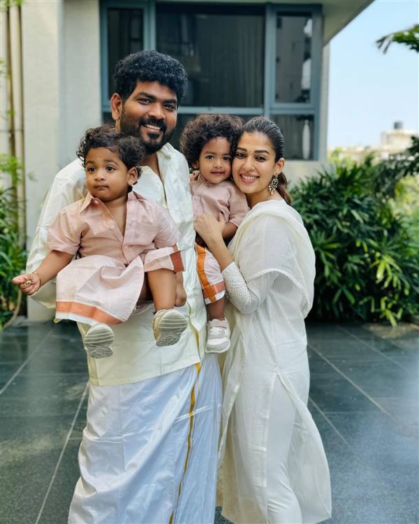 ட்ரடிஷனல் உடையில்.. குழந்தைகளோடு தமிழ் புத்தாண்டை கொண்டாடிய விக்கி ...