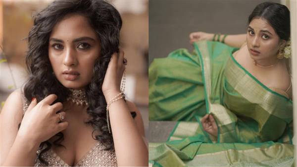 புடவை, மல்லிகை பூ சூப்பர் காம்பினேஷன்.. ரசிகர்களின் கவனம் ஈர்த்த நடிகை ஸ்ருஷ்டி டாங்கே ...