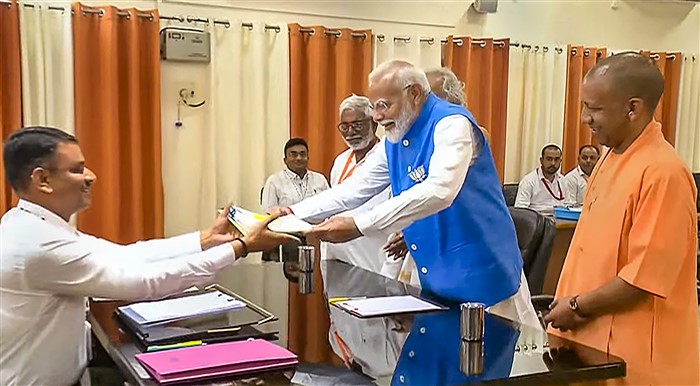 PM Modi Files Nomination | PM Modi Files Nomination For 2024 Lok Sabha Elections | PM Modi, Yogi ...