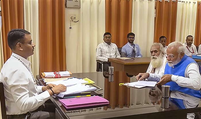 PM Modi Files Nomination | PM Modi Files Nomination For 2024 Lok Sabha ...