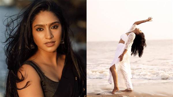 விஜய் டிவி சீரியல் நடிகையா இது? வெள்ளை நிற உடையில், பீச்சில் வேற லெவல் ...