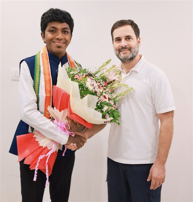 ರಾಹುಲ್ ಗಾಂಧಿ, ಸಿದ್ದರಾಮಯ್ಯ ಭೇಟಿಯಾದ ಸಾಗರ್‌ ಖಂಡ್ರೆ | Bidar MP Sagar Khandre Meets Congress Leaders ...