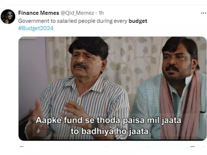 Budget 2024 Memes In Hindi: बजट 2024 के बाद वायरल हुए ये मजेदार मीम्स ...