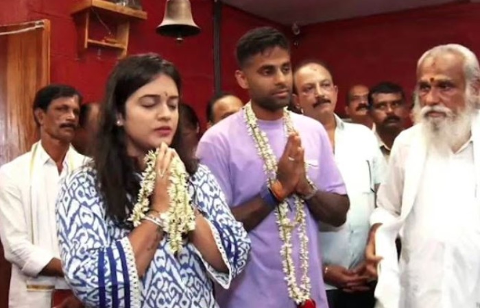 Suryakumar Yadav: ಪತ್ನಿ ದೇವಿಶಾ ಜೊತೆ ಕಾಪು ಮಾರಿಗುಡಿಗೆ ಭೇಟಿ ಕೊಟ್ಟ ಸೂರ್ಯಕುಮಾರ್ ಯಾದವ್ | Suryakumar ...