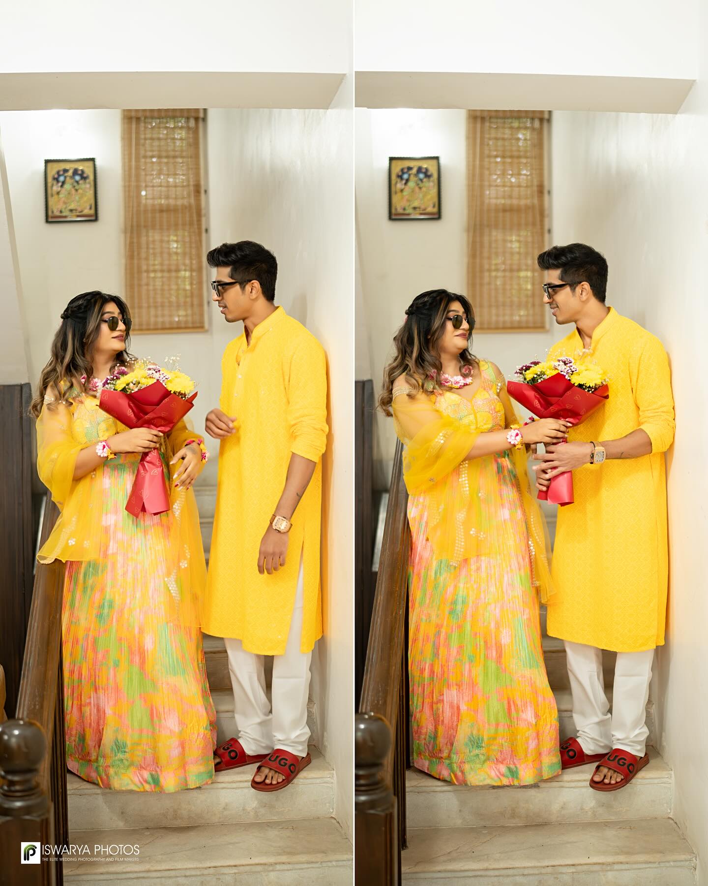 கல்யாணத்துக்கு முன்னாடியே இப்படியா? ஹல்தி கொண்டாட்டத்தில் மணமகளுக்கு ...