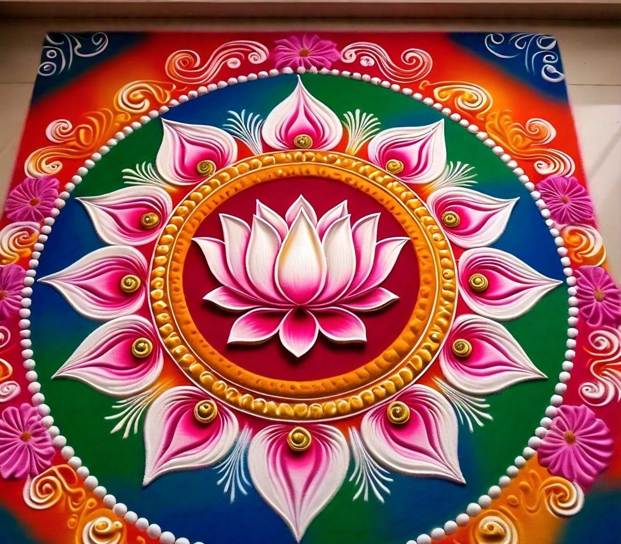 Diwali 2024 Rangoli Design: दीवाली त्योहार पर घर के आंगन में बनाएं ये ...