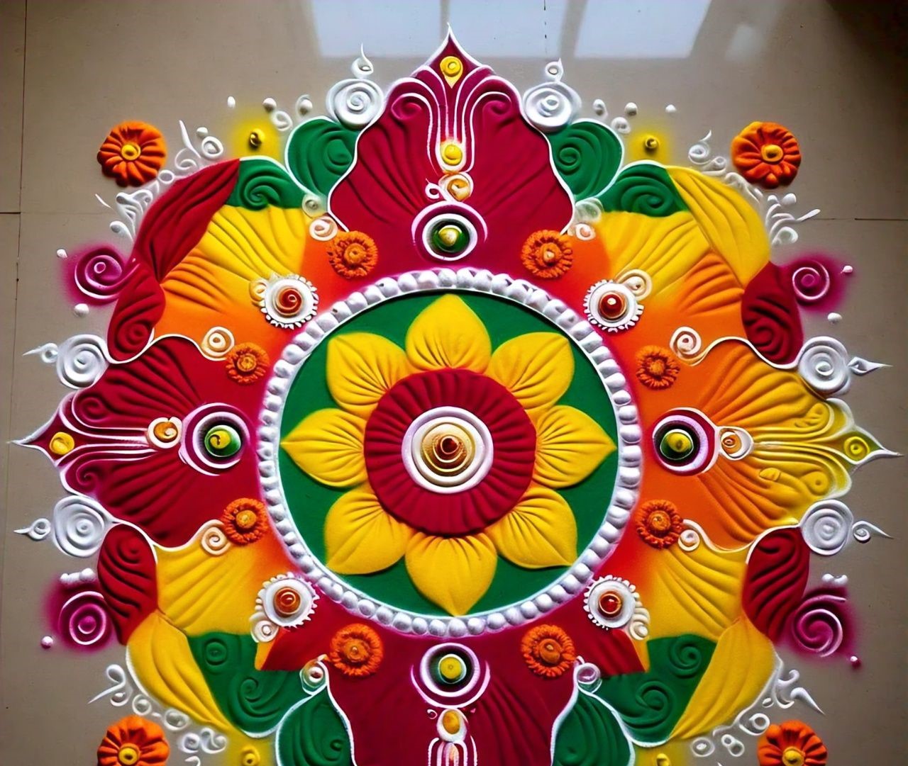 Diwali 2024 Rangoli Design: दीवाली त्योहार पर घर के आंगन में बनाएं ये ...