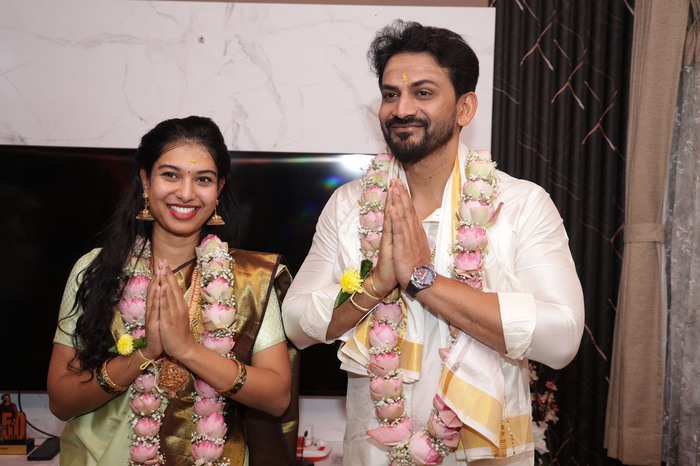 పుష్ప గాడి విలన్ కాబోయే భార్య ఎంత క్యూట్‌గా ఉందో చూశారా? | Kannada ...