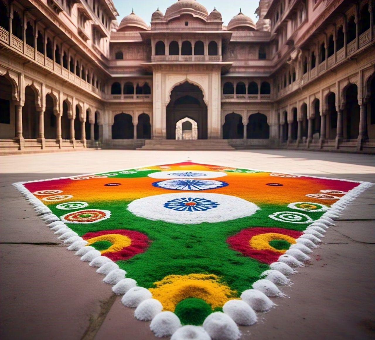 Republic Day Rangoli Design: इस गणतंत्र दिवस पर बनाएं ये सुंदर तिरंगे ...