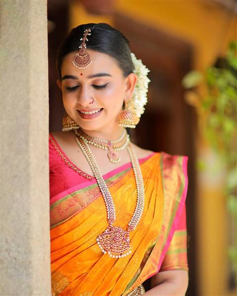 மரபு மாறாத பாரம்பரிய லுக்கில் சீரியல் நடிகை.. லைக்குகளை குவிக்கும் ...