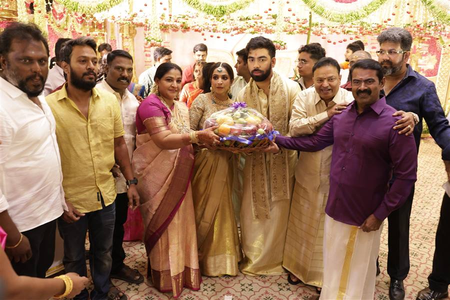படு ஜோராக நடந்த ஐசரி கணேஷ் மகள் திருமணம்.. ரஜினி, கமல் உட்பட திரை ...