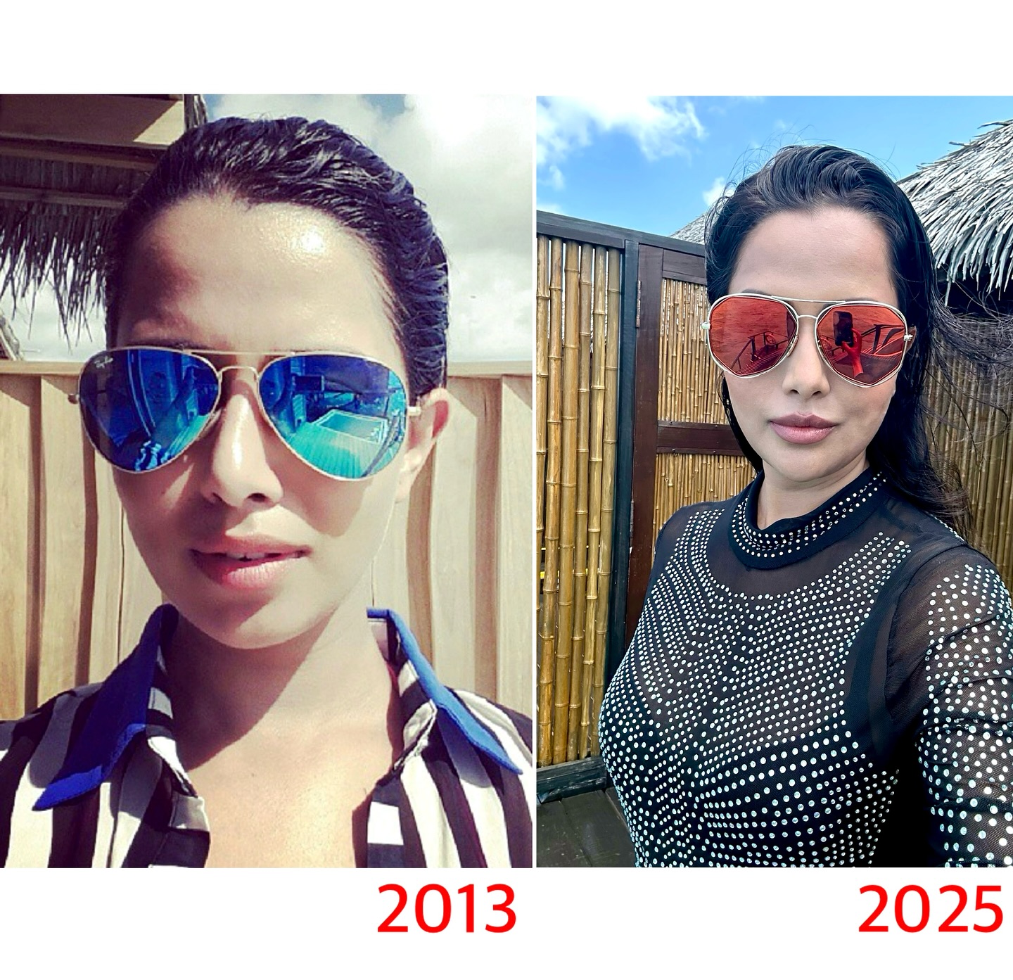 எப்படி இருந்த நான்.. இப்படி ஆயிட்டேன்! 10 வருஷத்தில் ஆளே மாறிய ரைசா ...