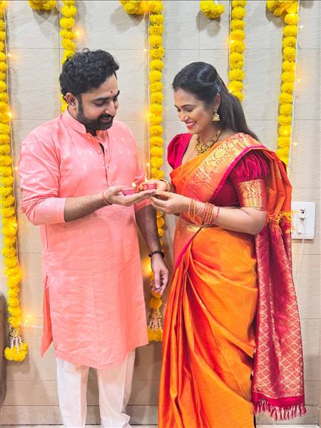 திரை பிரபலங்களின் தல தீபாவளி கொண்டாட்டம்.. யாரெல்லாம்? போட்டோஸ் ...