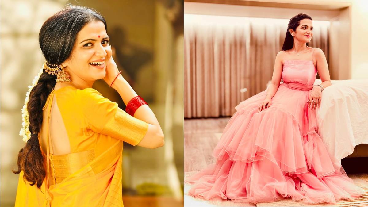 பிங்க் கவுனில் க்யூட்டாக இருக்கும் டிடி.. இணையத்தை கலக்கு லேட்டஸ்ட் புகைப்படங்கள்! | Actress Dd ...