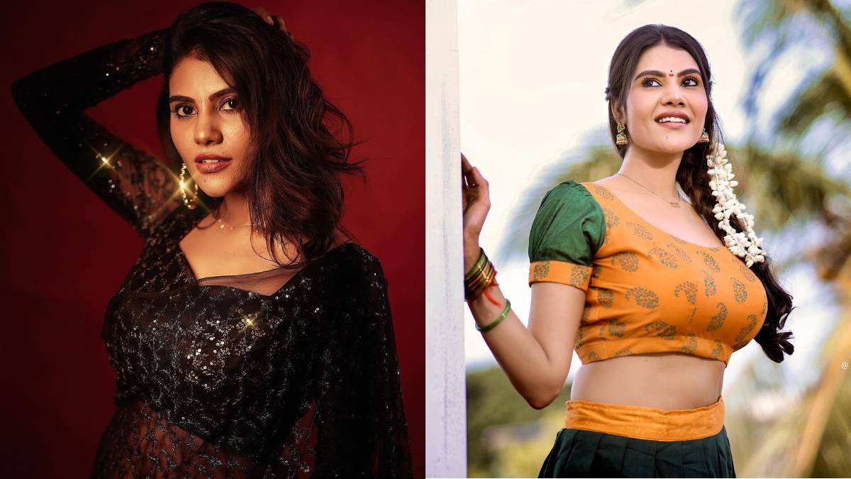 பாவாடை சட்டையில் செம போஸ்.. சீரியல் நடிகையின் வேற லெவல் போட்டோஸ் ...