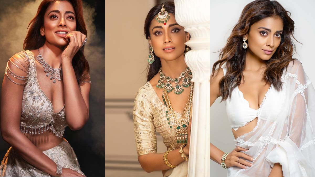 41 வயதில் குறையாத அழகு.. ரசிகர்களை கட்டியிலுக்கும் ஸ்ரேயாவின் லேட்டஸ்ட் போட்டோஸ்! | Actress ...