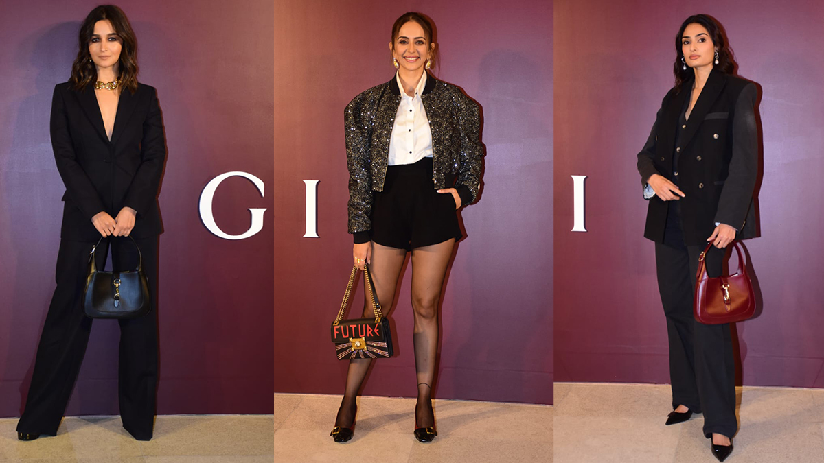 Alia Bhatt, Rakul Preet, Athiya Shetty & More Dazzle At The Gucci Event ...