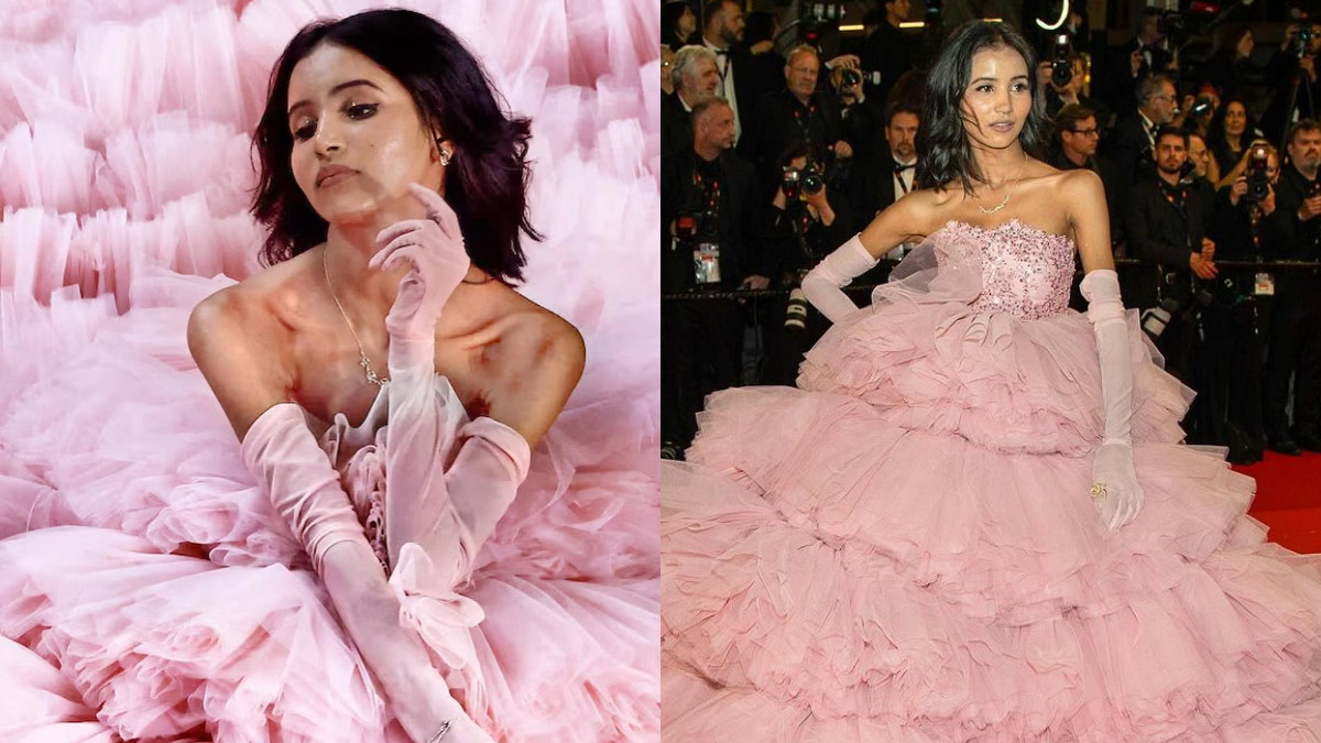 Nancy Tyagi Cannes Debut | Nancy Tyagi Cannes 2024 Look | Fashion ...