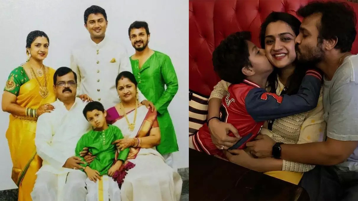 Cherished Moments of Spandana and Sandalwood Star Vijay Raghavendra Through Family Photos - Oneindia