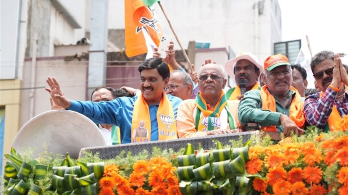 G.Janardhana Reddy: ದಾವಣಗೆರೆಯಲ್ಲಿ ನಡೆದ ಬಿಜೆಪಿ ಬೃಹತ್‌ ರ್‍ಯಾಲಿಯಲ್ಲಿ ...