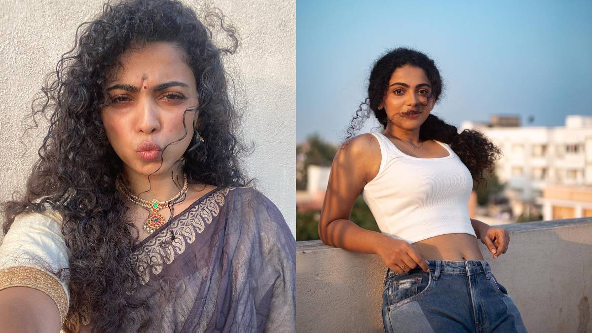 வொயிட் டாப்பில் வேற லெவல் போஸ்.. 'ஹார்ட் பீட்' வெப் தொடர் நாயகியின் நச் ...