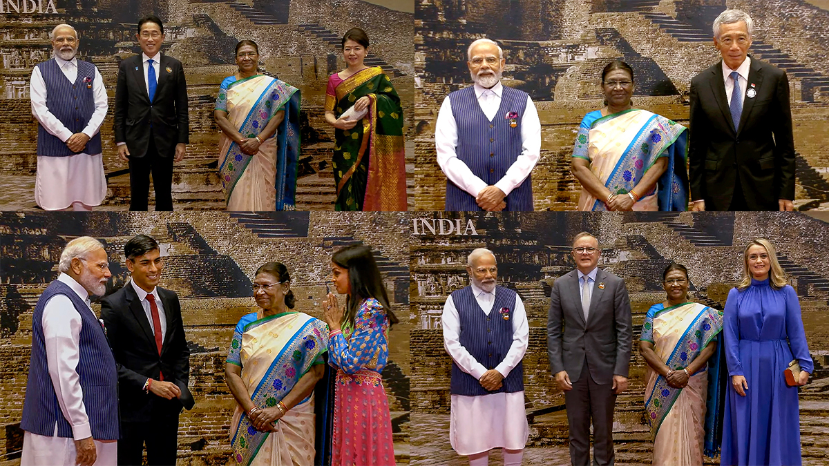 In Pics: G20 Summit's Grand Dinner Hosted by President Murmu Welcomes ...