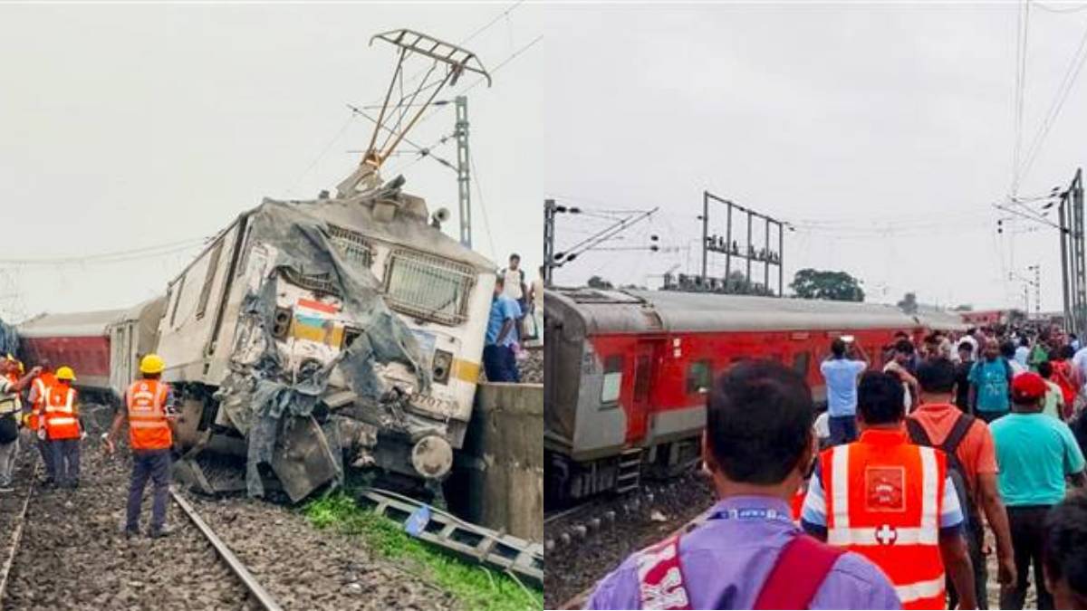 தொடரும் ரயில் விபத்து.. தடம் புரண்ட ஹவுரா - மும்பை எக்ஸ்பிரஸ் ...