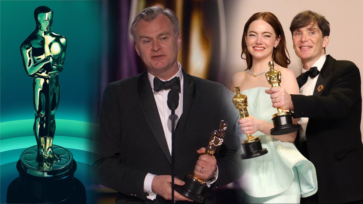 Oscar 2024: ഓസ്കാർ വേദിയിൽ നോളൻ തരംഗം... 7 പുരസ്കാരം നേടി ഓപ്പൺഹൈമ ...