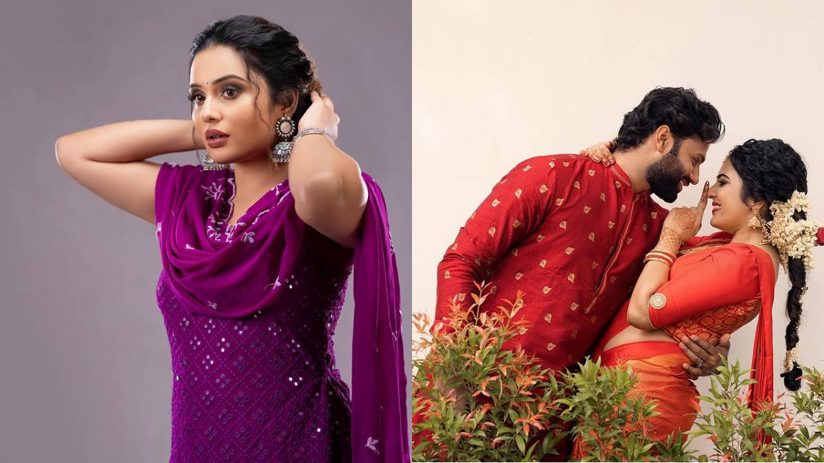 'அன்பே வா' சீரியல் நடிகை நிச்சயதார்த்தம்.. மாப்பிள்ளை இந்த நடிகரா? | Sun Tv Serial Actress Shree ...