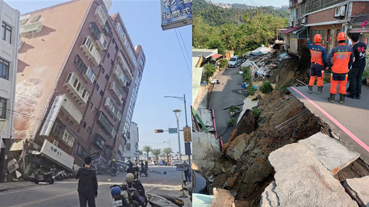 Taiwan Struck by 7.5 Magnitude Earthquake- See Devastating PICS - Oneindia