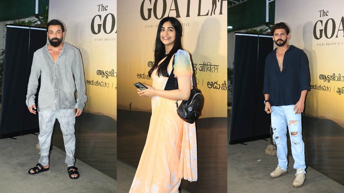 The Goat Life Screening: Bobby Deol To Director OM Raut, Star-Studded ...