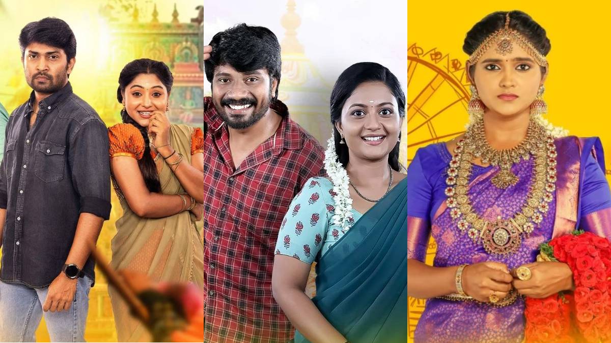 விஜய் டிவியை கலக்கும் டாப் 5 சீரியல்கள்.. அதிகம் பார்க்கப்பட்ட ...