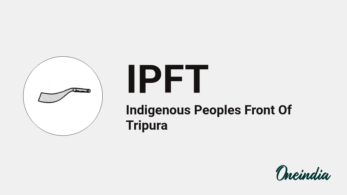 Indigenous Peoples Front Of Tripura (IPFT) Political Party Symbol, Flag ...