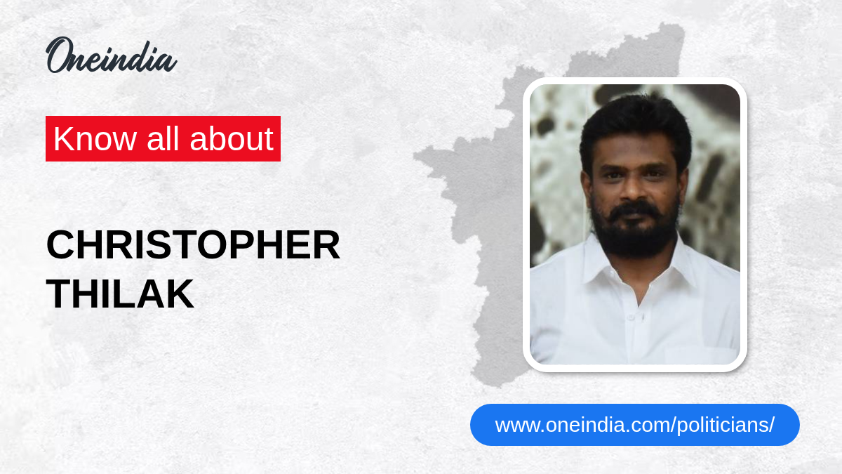 Christopher Thilak: Age, Biography, Education, Wife, Caste, Net Worth ...