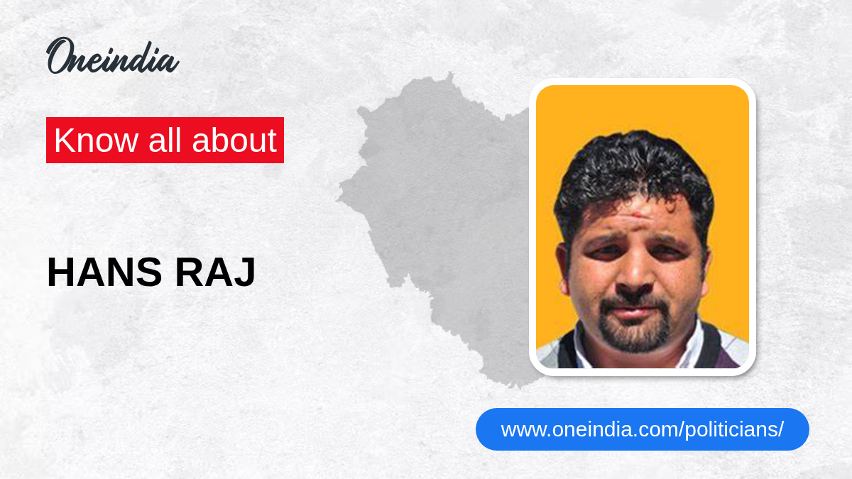 Hans Raj: Age, Biography, Education, Wife, Caste, Net Worth & More ...