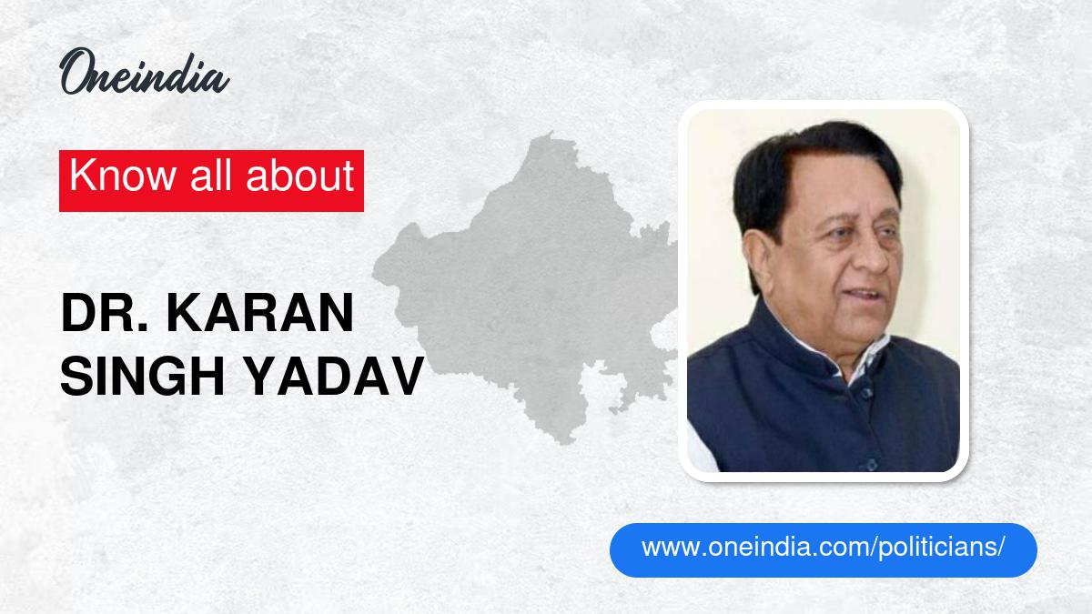 Dr. Karan Singh Yadav: Age, Biography, Education, Wife, Caste, Net ...