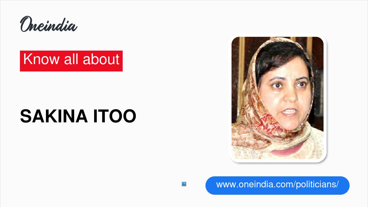 Sakina Itoo: Age, Biography, Education, Family, Caste, Net Worth & More ...