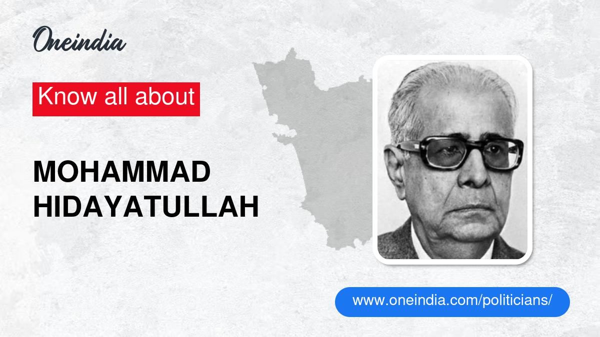 Mohammad Hidayatullah: Age, Biography, Education, Wife, Caste, Net ...