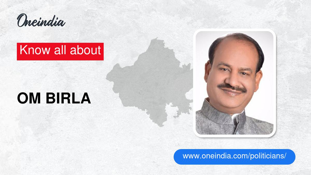 Om Birla: Age, Biography, Education, Wife, Caste, Net Worth & More ...